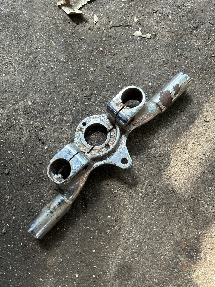 Panhead Knucklehead Springer Top Clamp Off Set Flanders Vintage Chopper ...