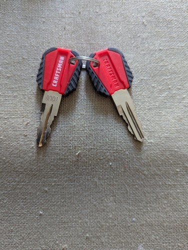 Original Genuine Craftsman Tool Box Replacement Keys Various Nos. Sets ...