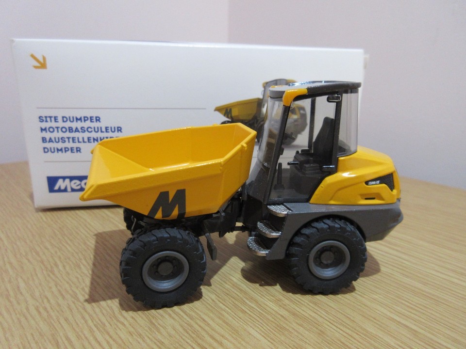 CONRAD MECALAC 6MDX SWIVEL TIP SITE DUMPER DIECAST COLLECTORS MODEL ...