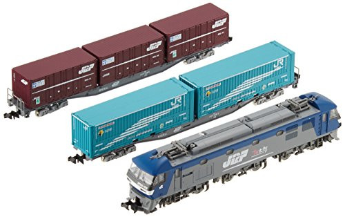 TOMIX N scale EF210 Container Train Set 92491 Model Train Freight ...