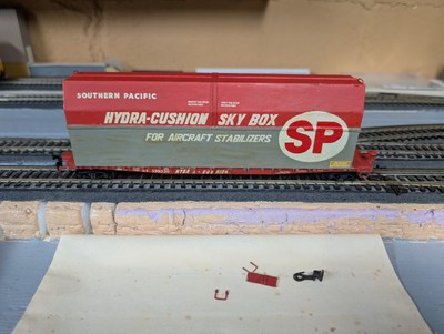 JJ Ambroid Models Wood Aircraft Skybox Car: SP Southern Pacific #598330 ...