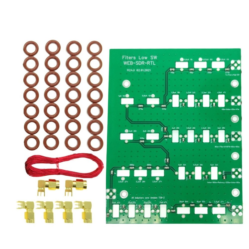 Shortwave Reception LF Band Filters DIY Assembly Kit Ferrite Core ...