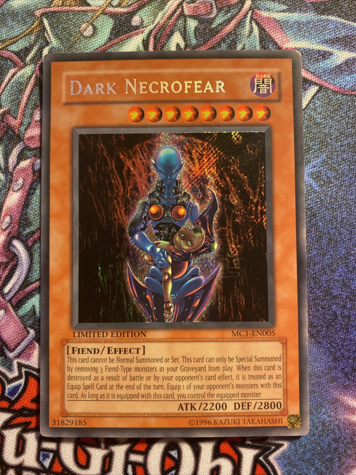 (AA) Yu-Gi-Oh! TCG Dark Necrofear MC1-EN005 Limited Secret Rare MP | eBay