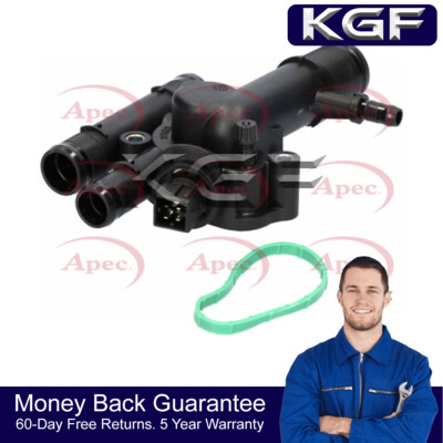 KGF Thermostat Coolant Fits Renault Trafic Laguna Vauxhall Vivaro ...