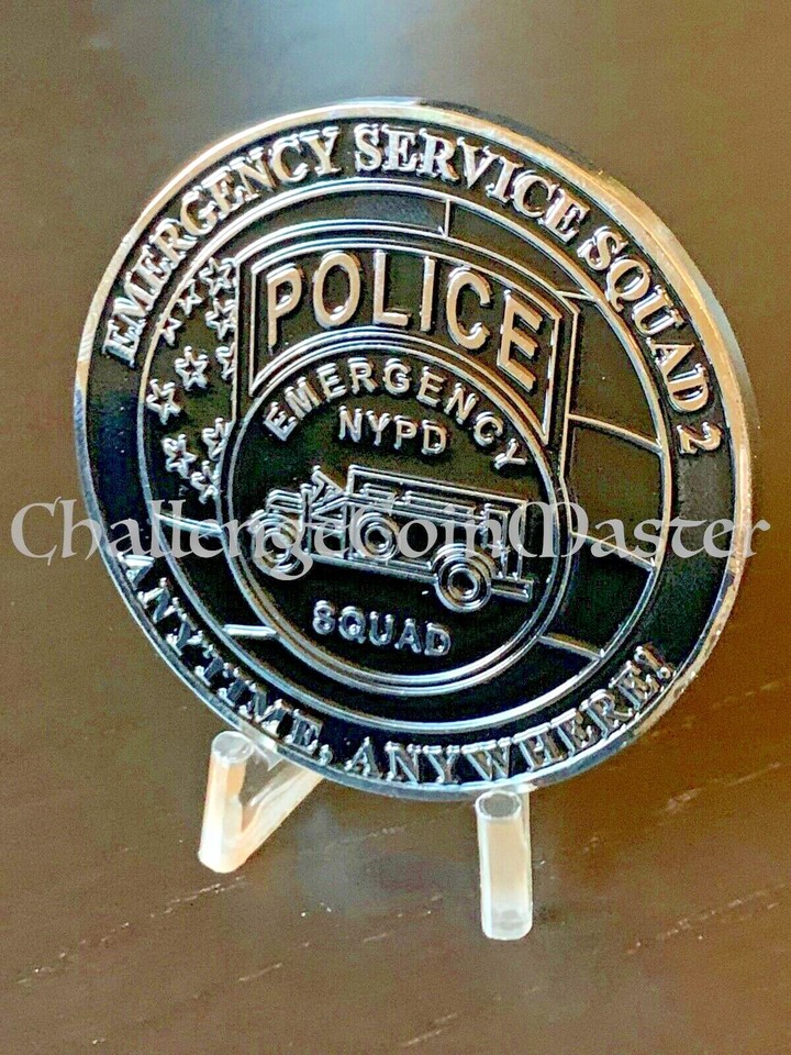 E40 NYPD EMERGENCY SERVICE UNIT BLACK ESU TRUCK 2 TWO HARLEM CHALLENGE ...