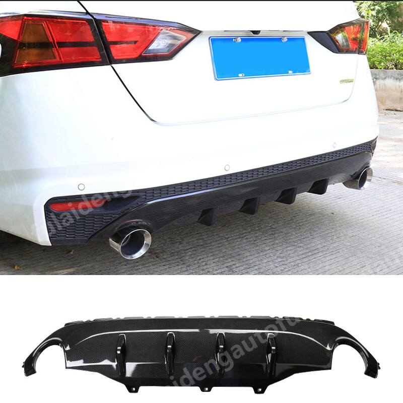 For Nissan Altima 2019-22 carbon Rear Bumper Surround Diffuser Lid ...