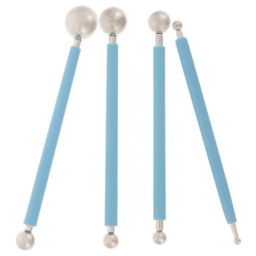 4 Pcs Double-ended Clay Ball Rod Reusable Tool Crafting Tools | eBay