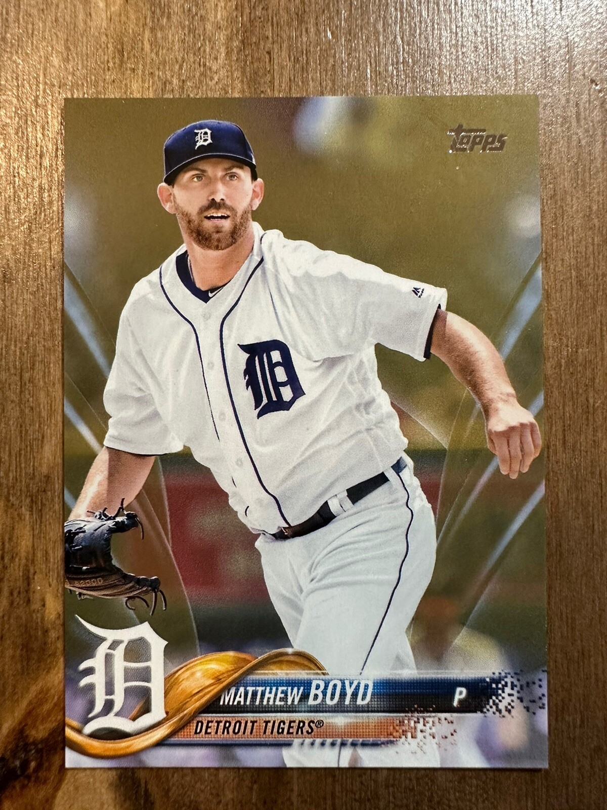 MATTHEW BOYD 2018 Topps Series 2 GOLD Parallel #0084/2018 (#627) | eBay