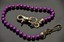Ball Chain Key Chain Or Wallet Chain Punk Style With Metal Clasp Purple ...