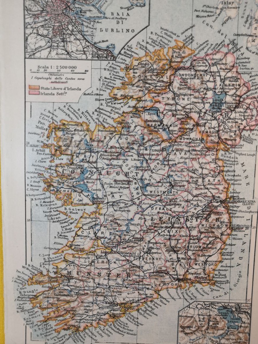 Ireland Map Geography