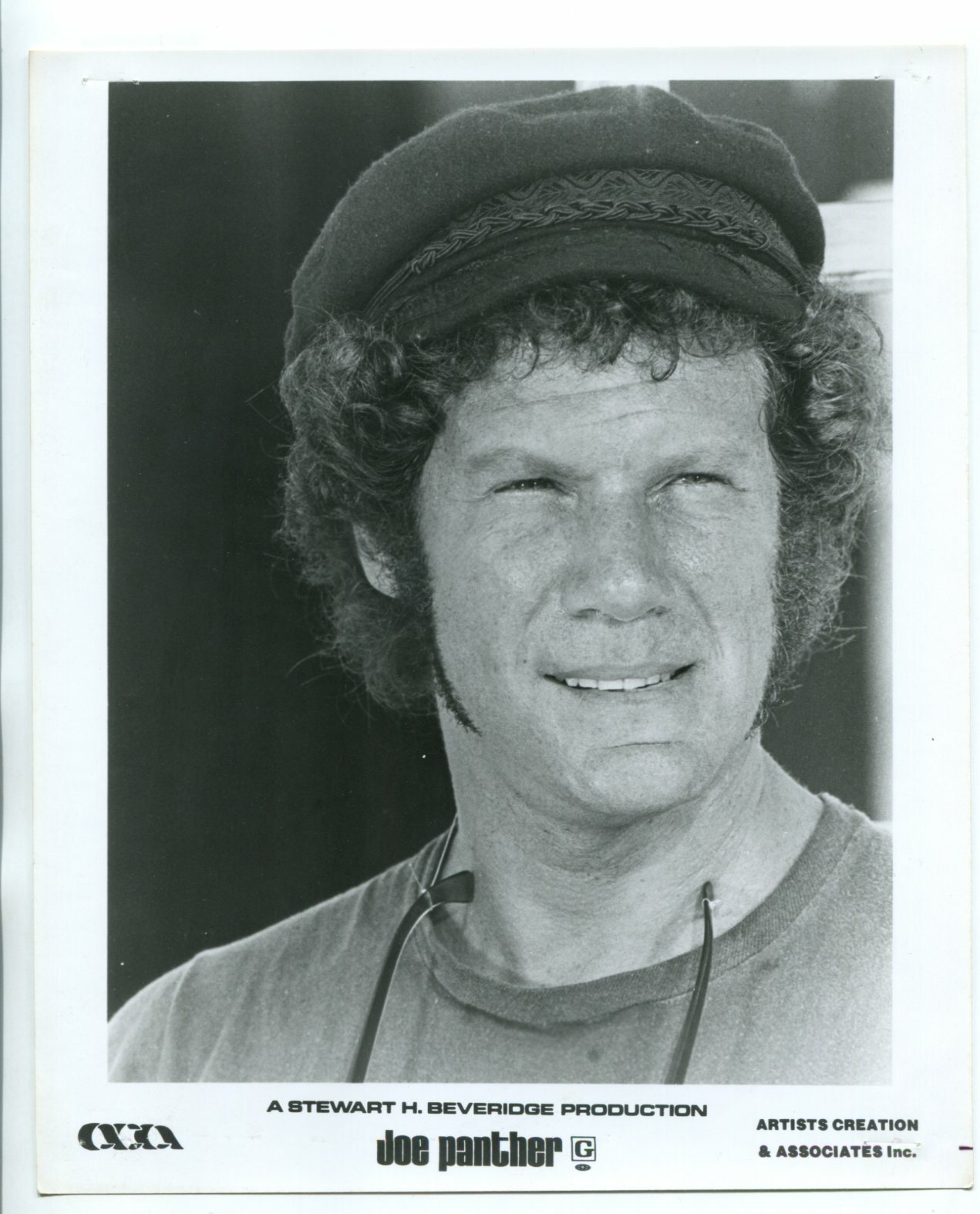 Joe Panther 8"x10" Black and White Promotional Still Alan Feinstein G ...