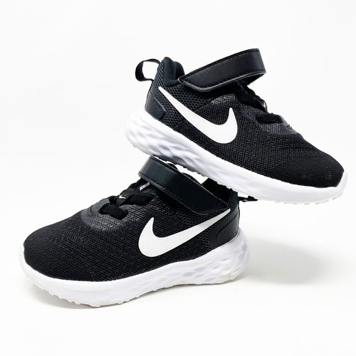 Nike Revolution 6 'Black White' DD1094-003 Sneakers Shoes Toddler ...