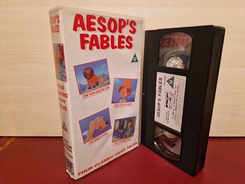 Aesop's Fables - 4 Classic Fairy Tales - Animated - PAL VHS Video Tape ...