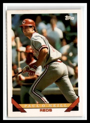 Paul O'Neill 1993 Topps #276 Cincinnati Reds | eBay