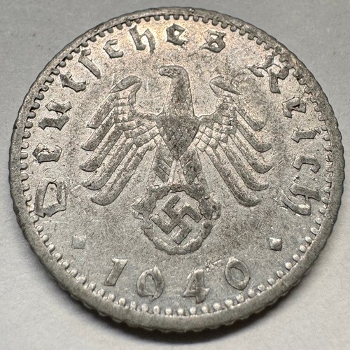 1940 Germany 50 Reichspfennig - Nazi Third Reich - Lot #A200-32 | eBay