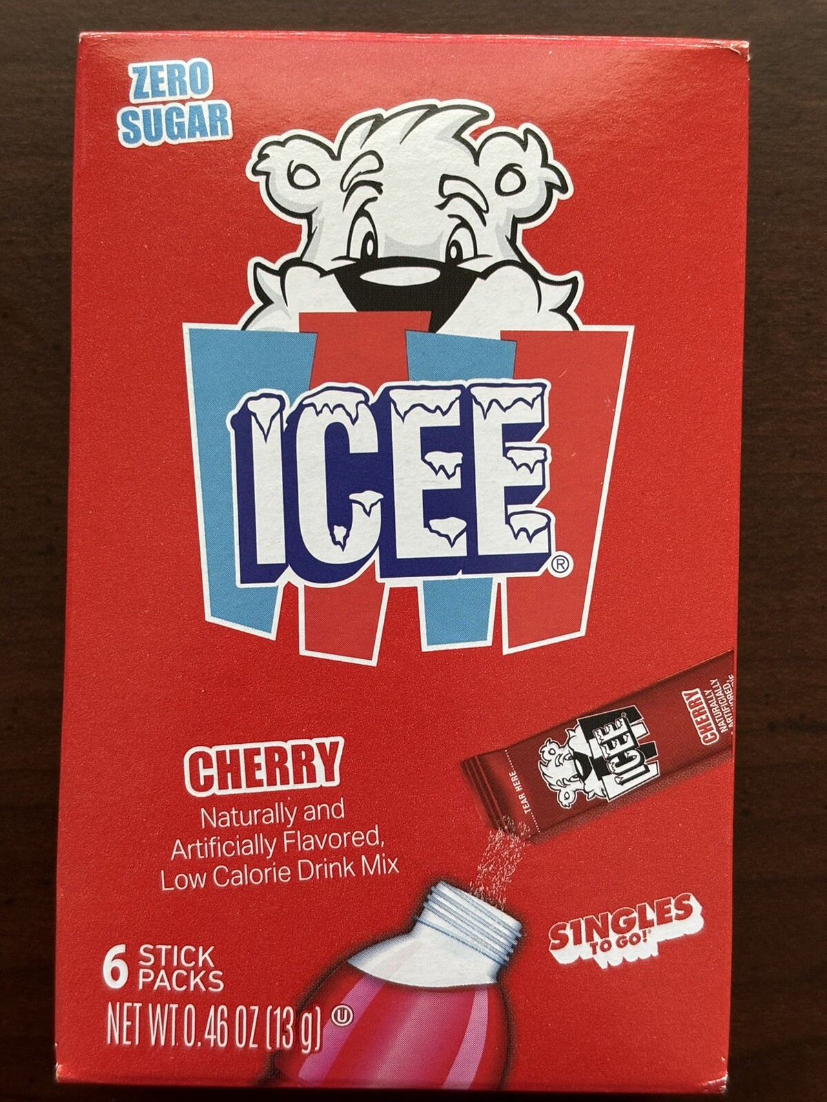 Cherry Icee Drink Mix Sugar Free on The Go | eBay
