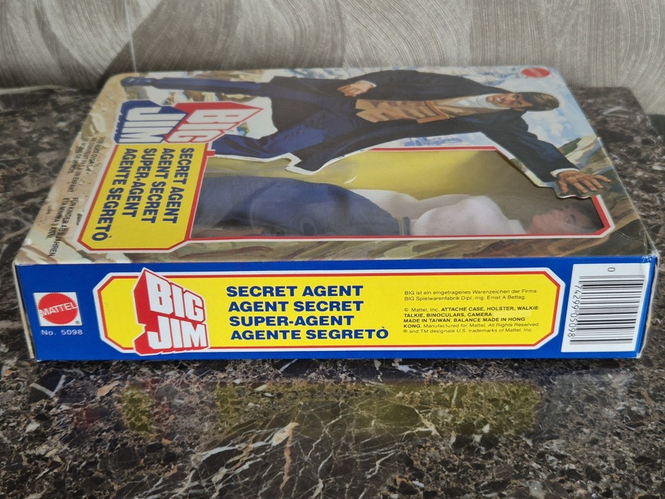 BIG JIM Spy Super Secret Agent original verpackt ungeöffnet MISB | eBay.de