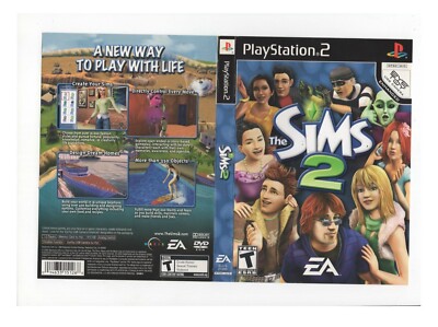 The Sims 2 PS2 ARTWORK ONLY Authentic | eBay