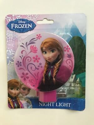 Disney Frozen Princess Anna Night Light Pink - NEW | eBay