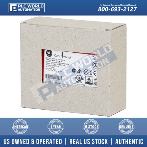 440R-M23147 Allen Bradley Guardmaster MSR138DP Safety Relay, Brand New ...