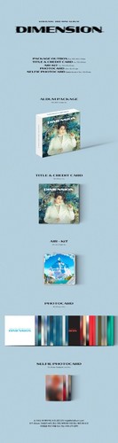Kim Junsu - Dimension (3rd Mini Album) Kit Ver. + Store Gift Photos | eBay