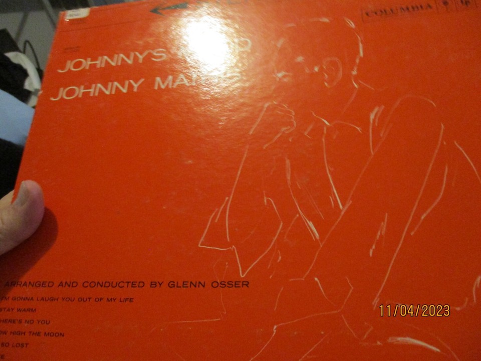 Johnny s Mood by Johnny MAthis 1960 Collector LP Columbia Record | eBay
