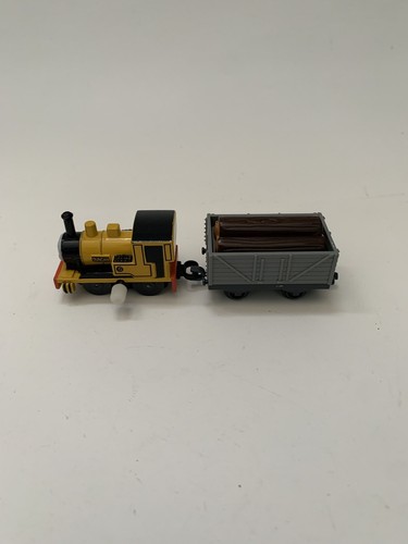 2006 Thomas & Friends Wind Up Duncan Miniature With Log car Tomy Train ...
