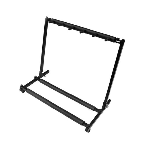 Multi Guitar Stand 5 Holder Foldable Universal Display Rack Portable ...