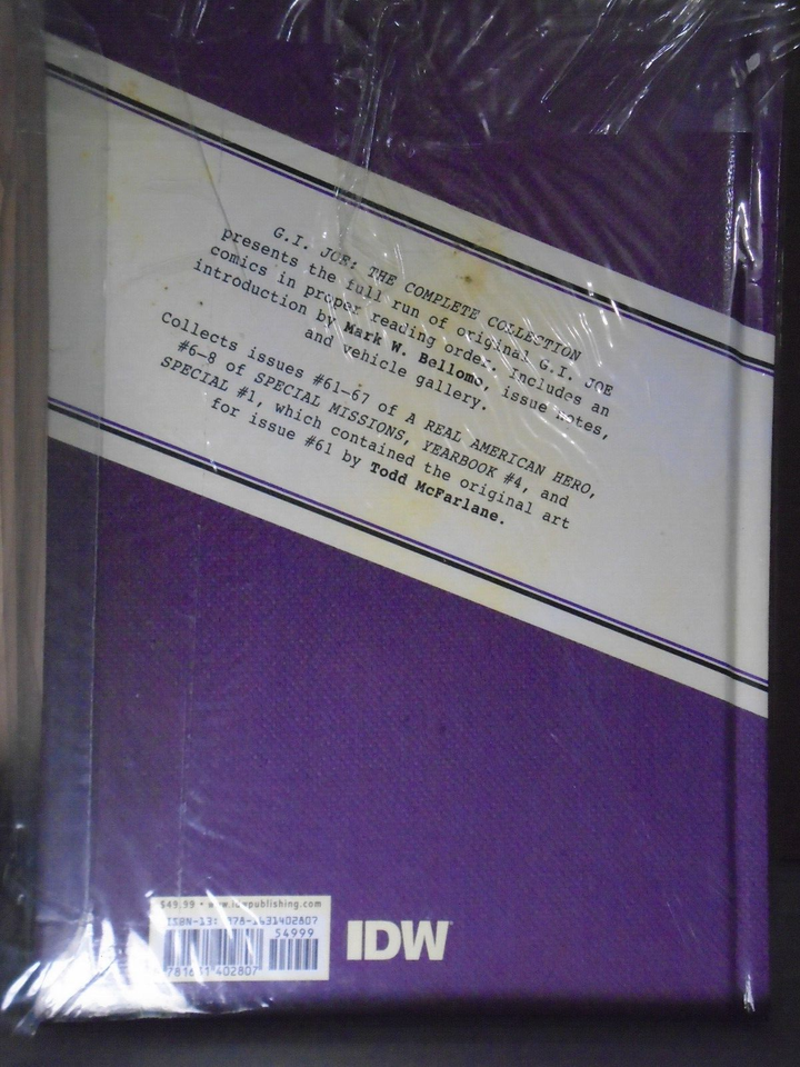 GI JOE G.I. JOE COMPLETE COLLECTION VOL 7 007 IDW HC GIJOE G.I.JOE ...