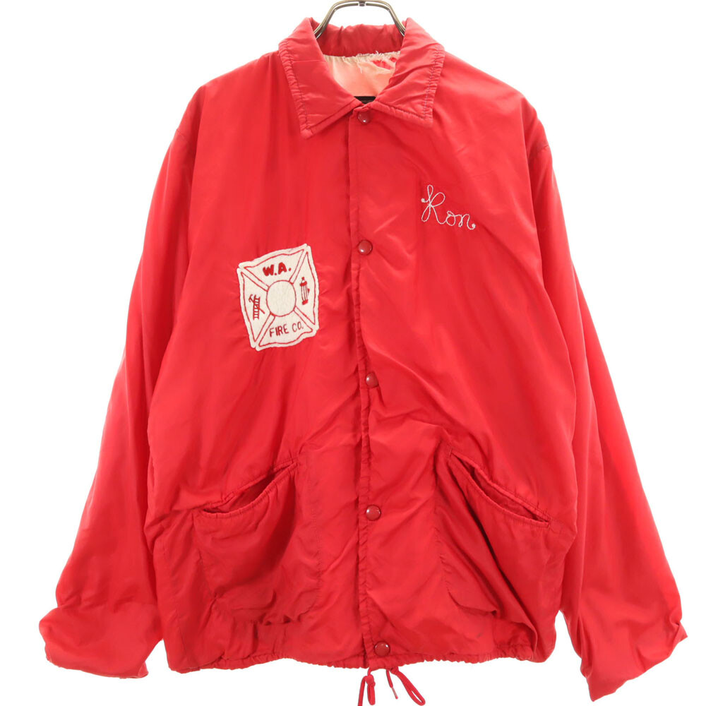 EMPIRE 70s vintage Coach jacket Red Men's - Gem