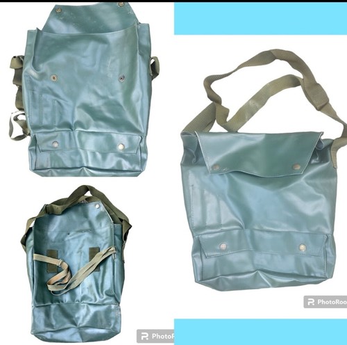 Lot Of 3 Military Surplus Army Gas Mask Bags/Sacks OD Green Pouch M10 ...