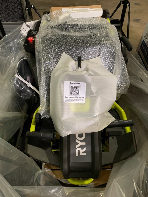 Ryobi RY48130 30 inch 50 Ah Battery Electric Riding Mower for sale ...