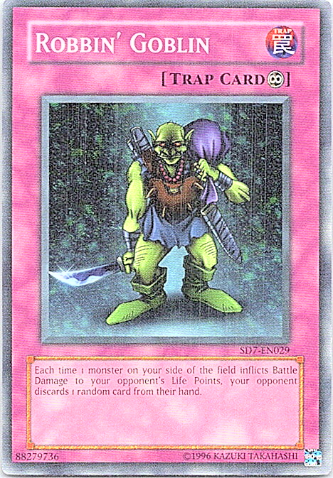 Robbin' Goblin SD7-EN029 Yu-Gi-Oh! Light Play Unlimited | eBay