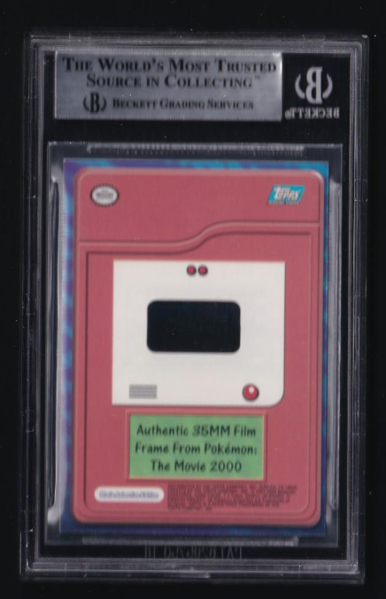 BGS8.5 2000 POKEMON THE MOVIE 2000 TOPPS FILM FRAME CARD | eBay