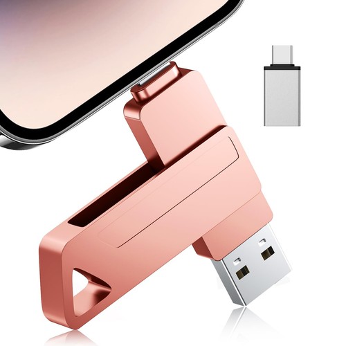 Mfi Certified Flash Drive for iPhone, 512GB High Speed USB Memory Stick ...