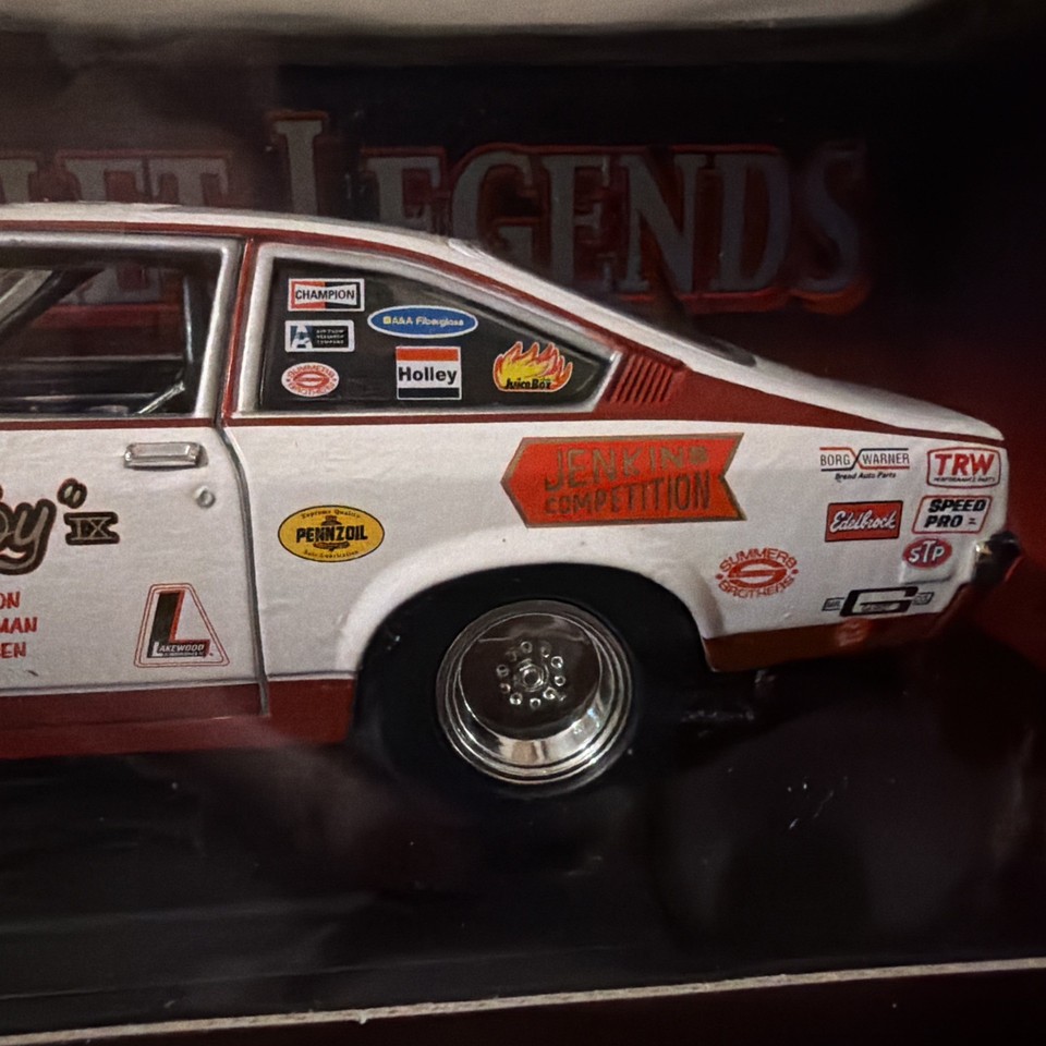 Bill "Grumpy" Jenkins~1972 Vega~Chevrolet Legends~1:18th Scale~New In ...