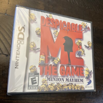 Nintendo DS Despicable Me The Game Minion Mayhem Game w/ Case & Manual ...