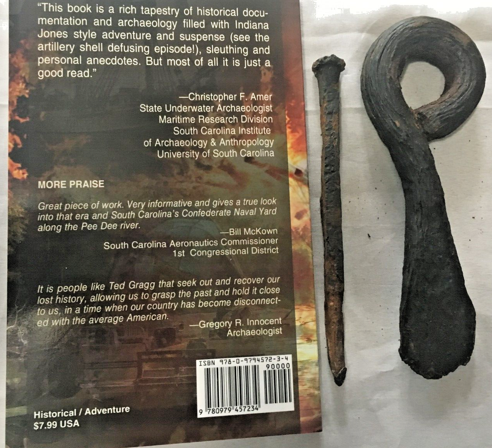 Relic finder river bank dug relics + the book about finding extra stuff ...