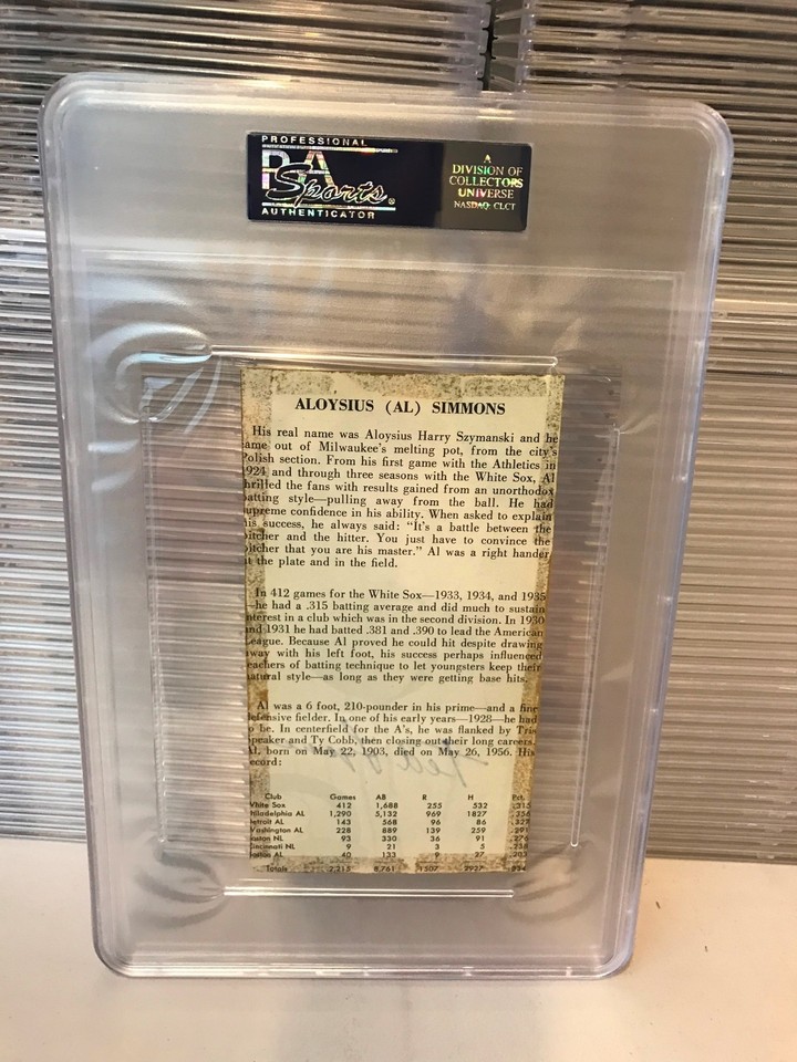 Ted Lyons Signed Autographed Large Newspaper Photo PSA DNA COA | eBay