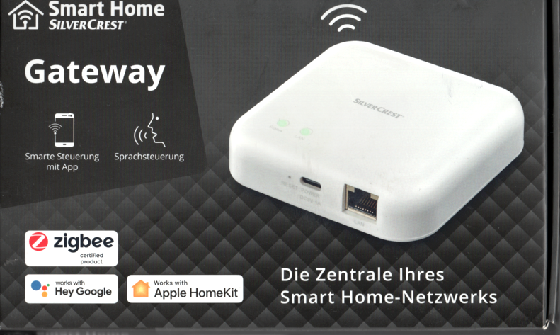 SilverCrest Zigbee 3.0 Homekit Smart Home Gateway (+ Alexa & Google ...