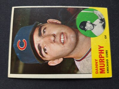1963 Topps Baseball Card # 272 Danny Murphy - Chicago Cubs (VG/EX) | eBay