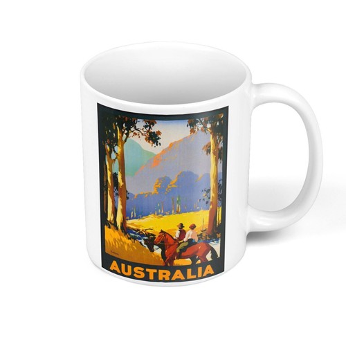 Tasse Céramique Mug Australia Australie Style Art Deco Poster Retro 30 ...