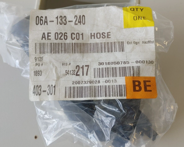 OEM Volkswagen Beetle 1c Breather Hose Air Intake Duct 06A133240 ...