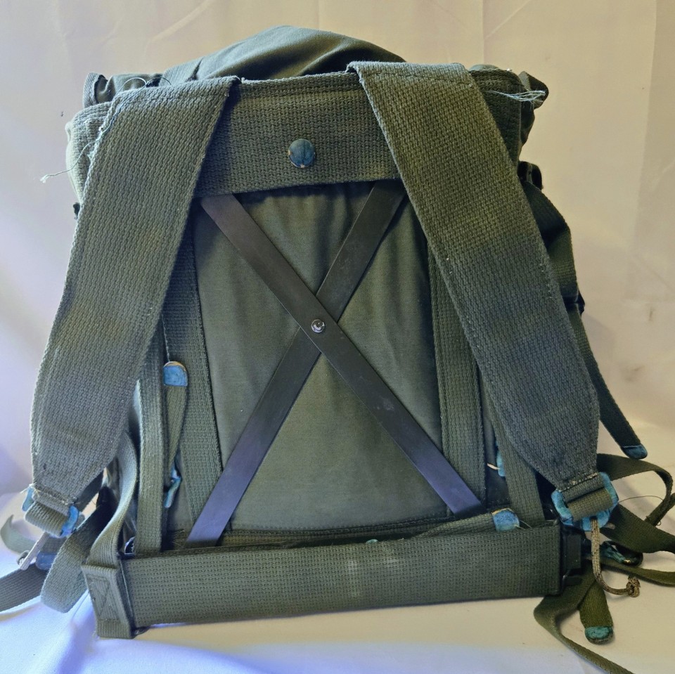 Vietnam Era ARVN Ranger X Frame Field Service Rucksack US Army OD Green ...