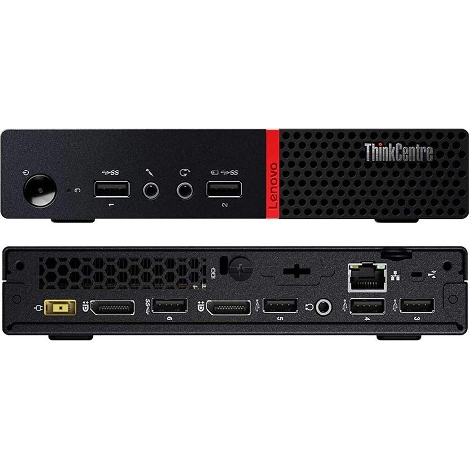 Lenovo Desktop Computer Mini Pc AMD Ryzen 5 8GB RAM 256GB SSD Windows ...