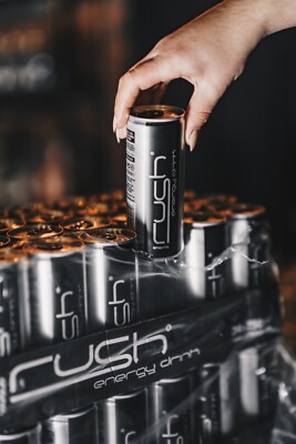 RUSH Energy Drink 48 cans 2 x 24 Pack 250ml Bulk Case Deal - Free Uk ...