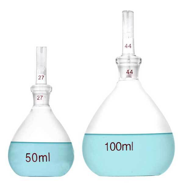 5ml - 500ml Pycnometer Specific Gravity Bottle Science Chemistry ...