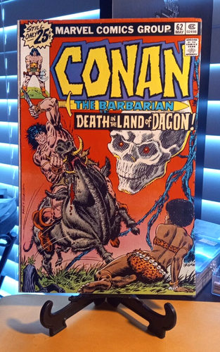 Conan The Barbarian #62 Comic Book Marvel Comics 1976 - Death Land of ...