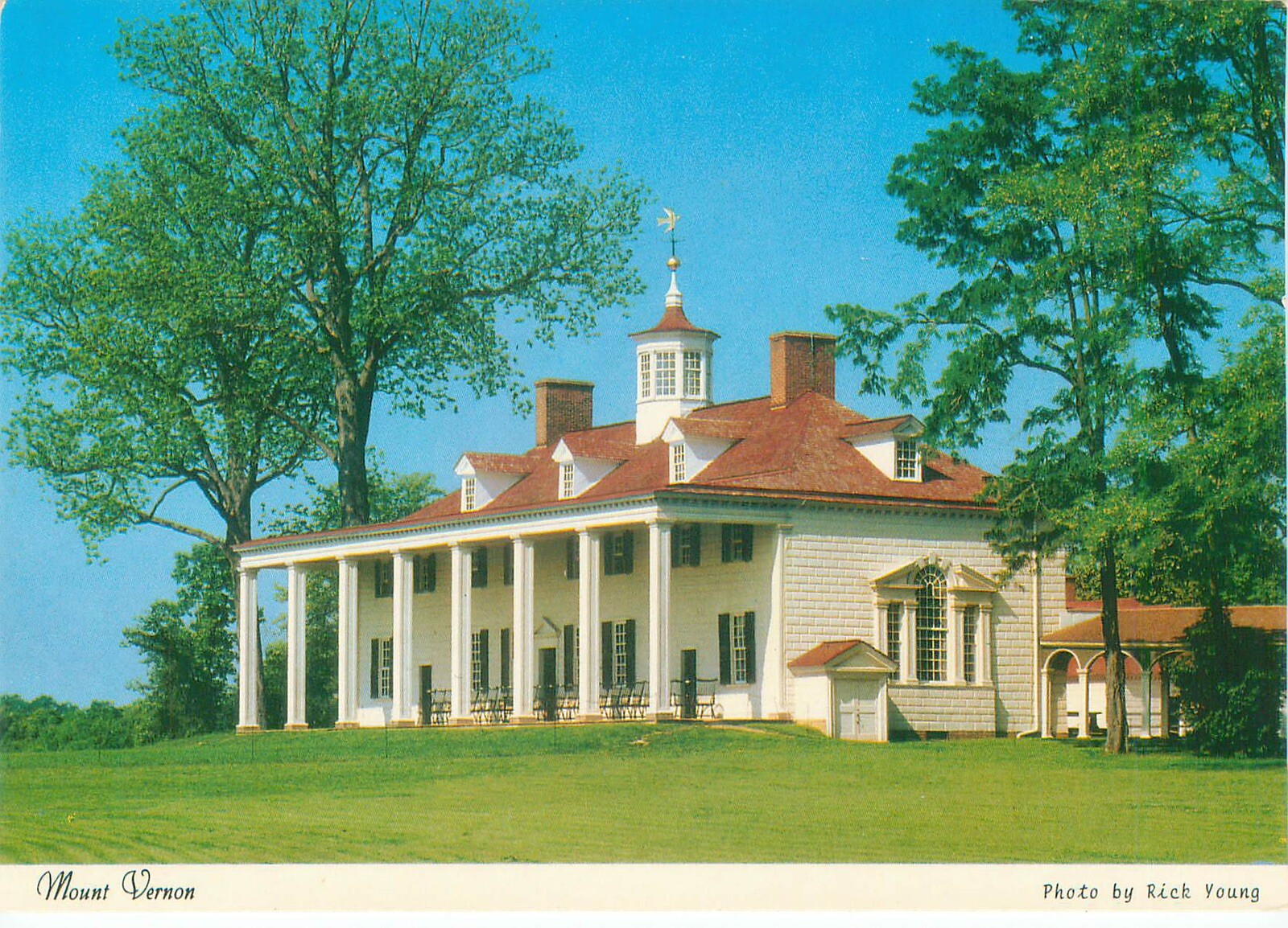 Vintage Postcard: George Washington's Home, Mount Vernon, Virginia | eBay