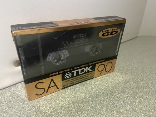 Cassette Tapes TDK SA90 TYPE-II High Bias Cassettes, New 1987. free ...